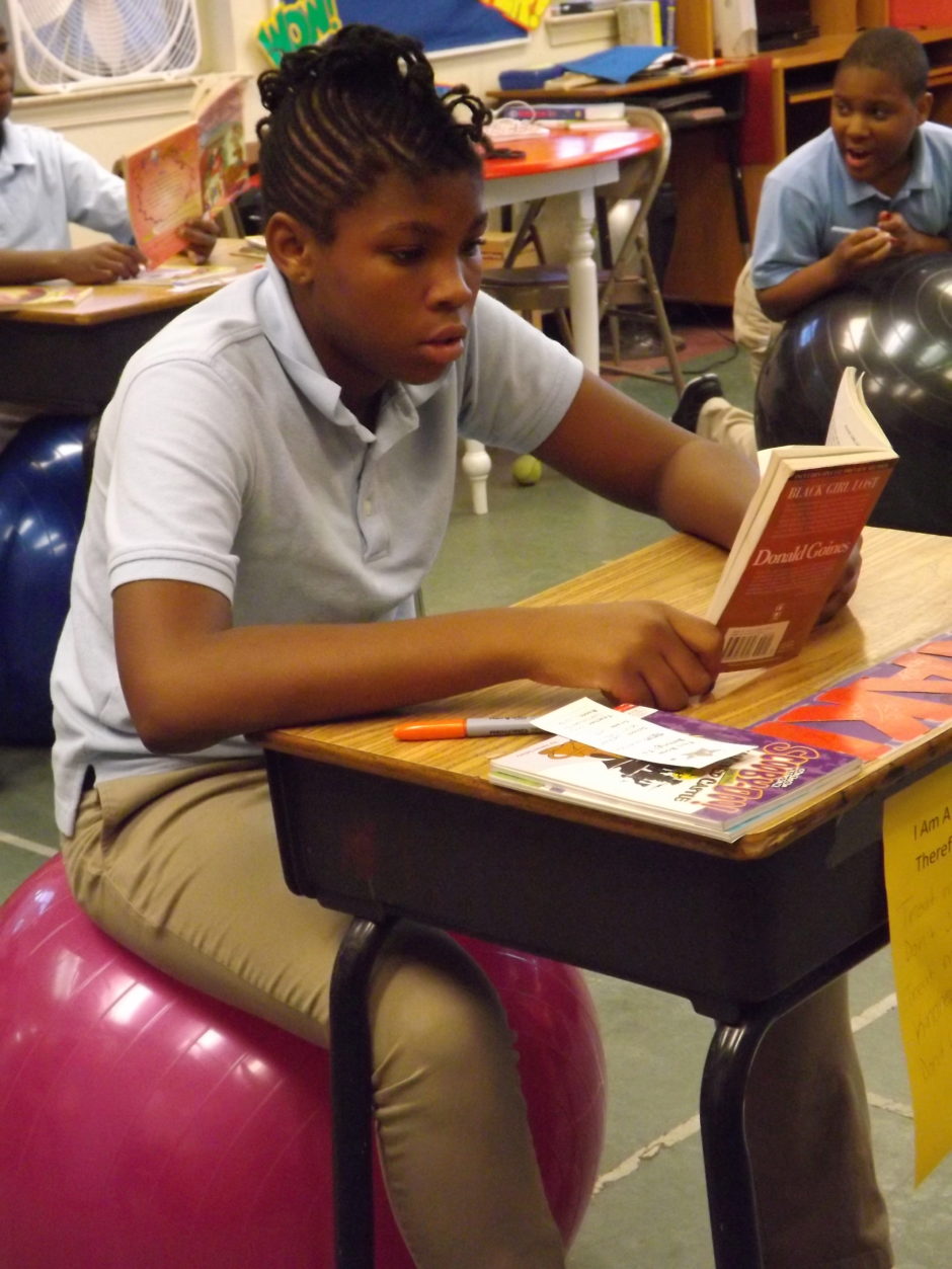 Having a ball in our classroom | UrbanPromise Wilmington